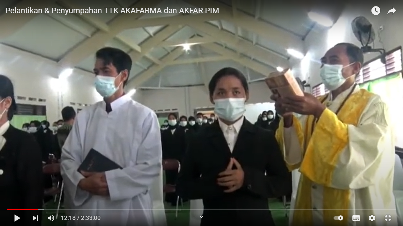 Pelantikan & Penyumpahan Tenaga Teknis Kefarmasian AKAFARMA - AKFAR PIM